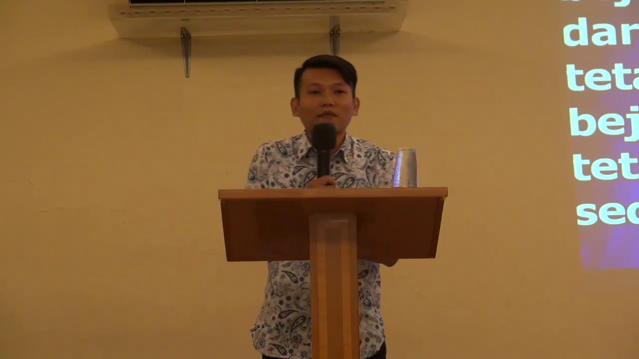 Siapkan Bejana-Bejana Untuk Diisi (Sdr. Yohanes Marbun) | RDMB Church ...