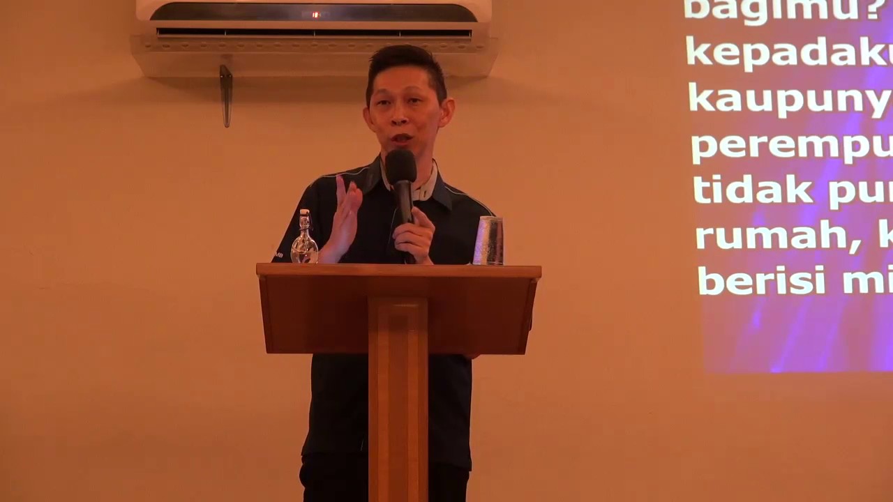 Siapkan Bejana-Bejana Untuk Diisi (Bapak Petrus Tedy) | RDMB Church of ...