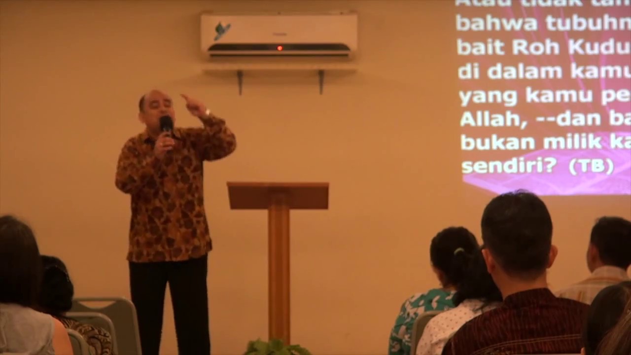 Peran Roh Kudus (Bapak Ade Surya Tarigan) | RDMB Church of Prayer (GBI ...