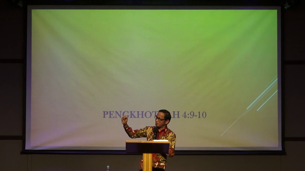 Saling Menopang dalam Komunitas (Pdt Nathanael) | RDMB Church of Prayer ...