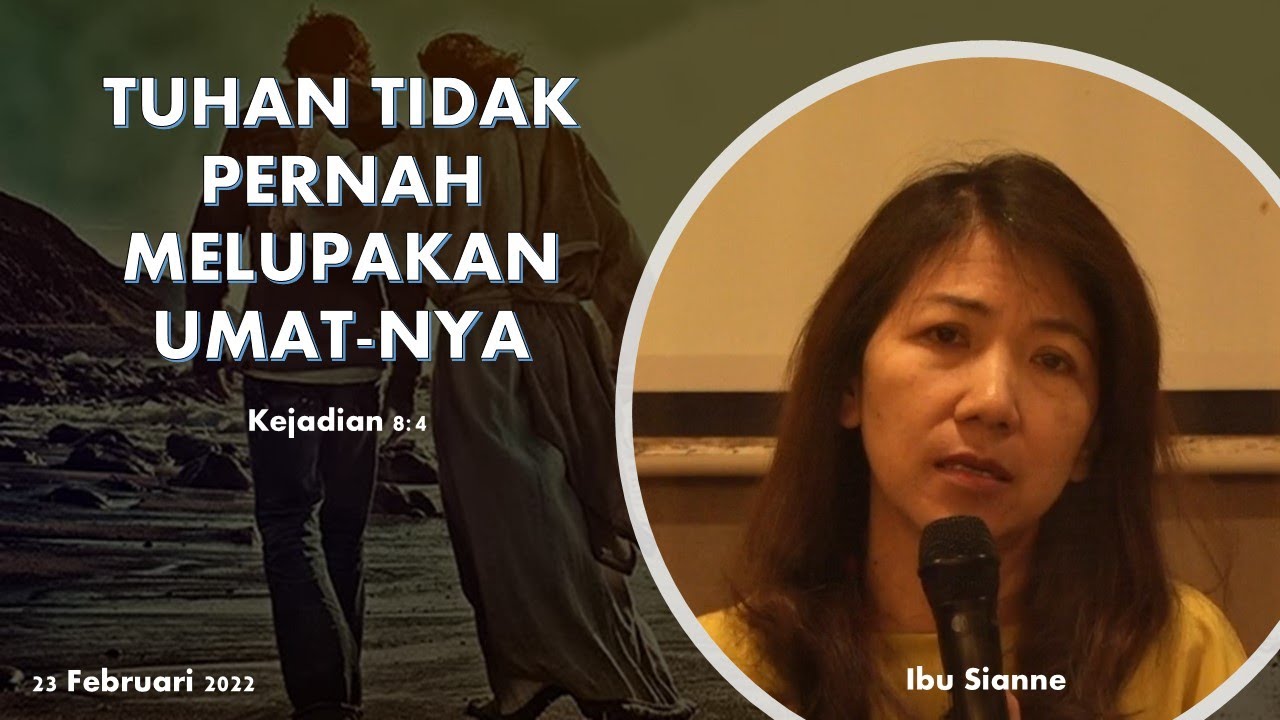 Tuhan Tidak Pernah Melupakan Umat-Nya (Ibu Sianne) | RDMB Church of Prayer (GBI Pasteur)
