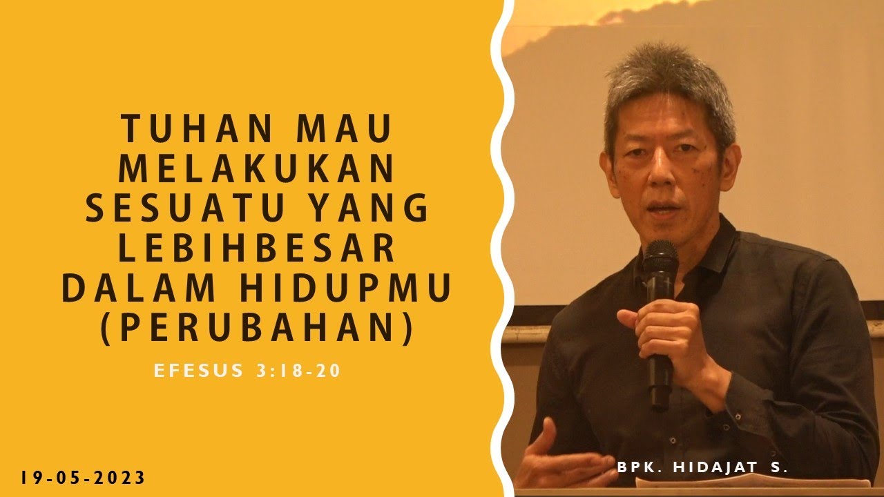 Tuhan Mau Melakukan Sesuatu Yang Lebih Besar Dalam Hidupmu (Perubahan ...