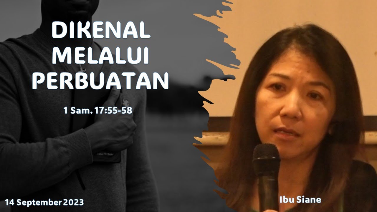 Dikenal Melalui Perbuatan (Ibu Siane) | RDMB Church of Prayer (GBI Pasteur)