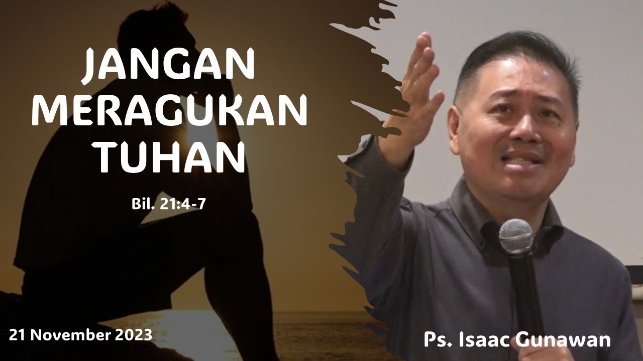 Jangan Meragukan Tuhan Ps Isaac Gunawan Rdmb Church Of Prayer Gbi
