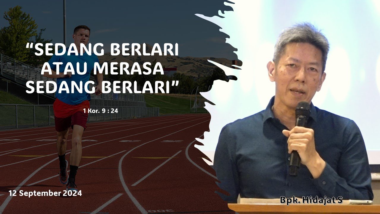 “Sedang Berlari atau Merasa Sedang Berlari?” (Bpk.Hidajat S) | RDMB ...