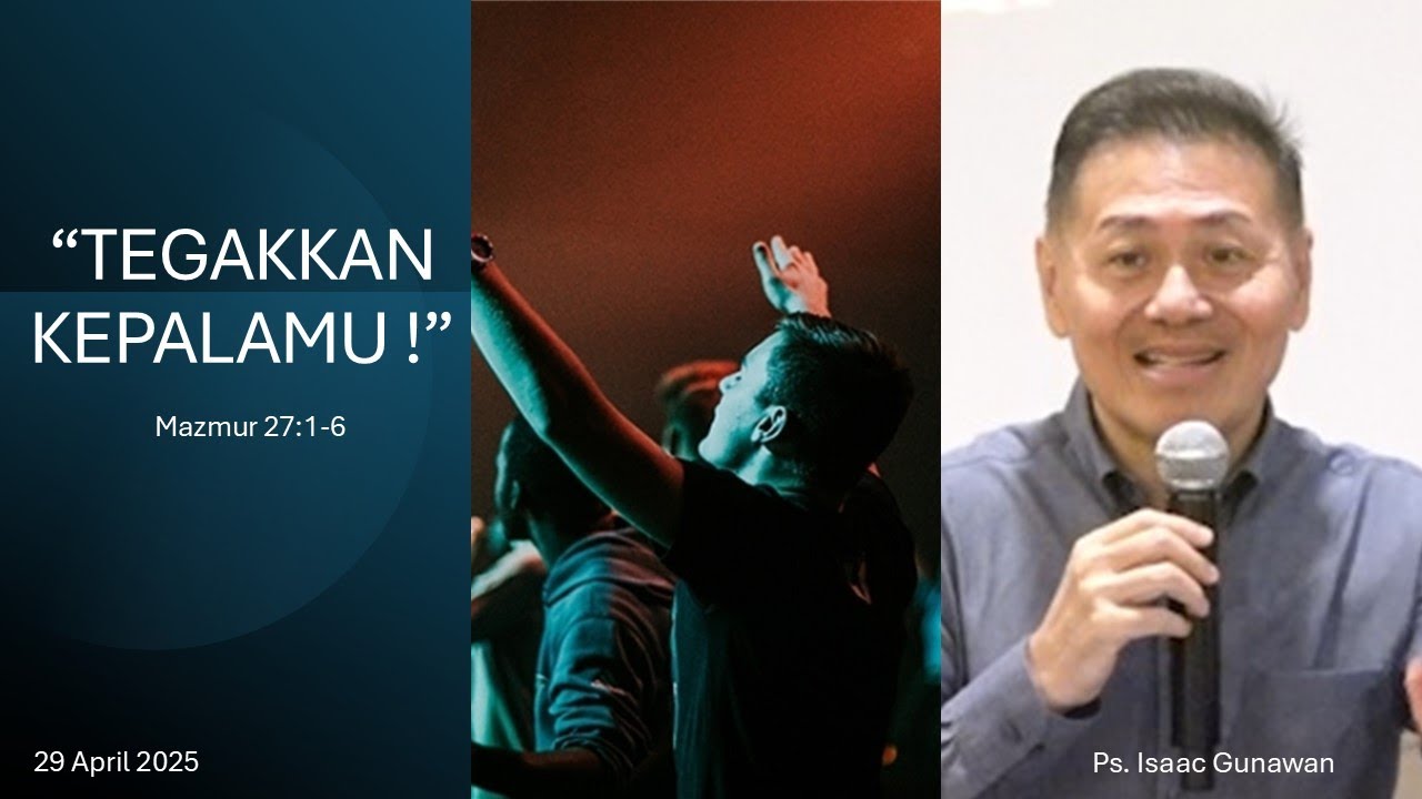 “TEGAKKAN KEPALAMU !” (Ps. Isaac Gunawan) | RDMB Church of Prayer (GBI Pasteur)