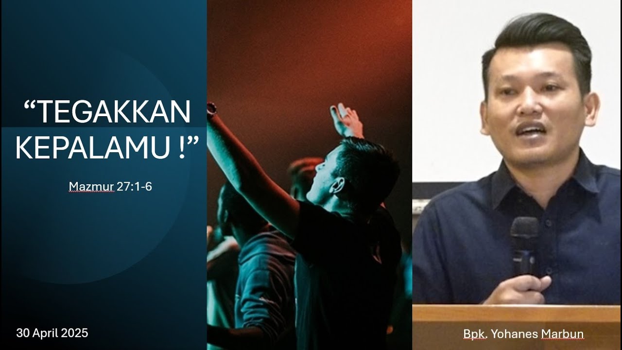 Tegakkan Kepalamu! (Bpk. Yohanes Marbun) | RDMB Church of Prayer (GBI Pasteur)